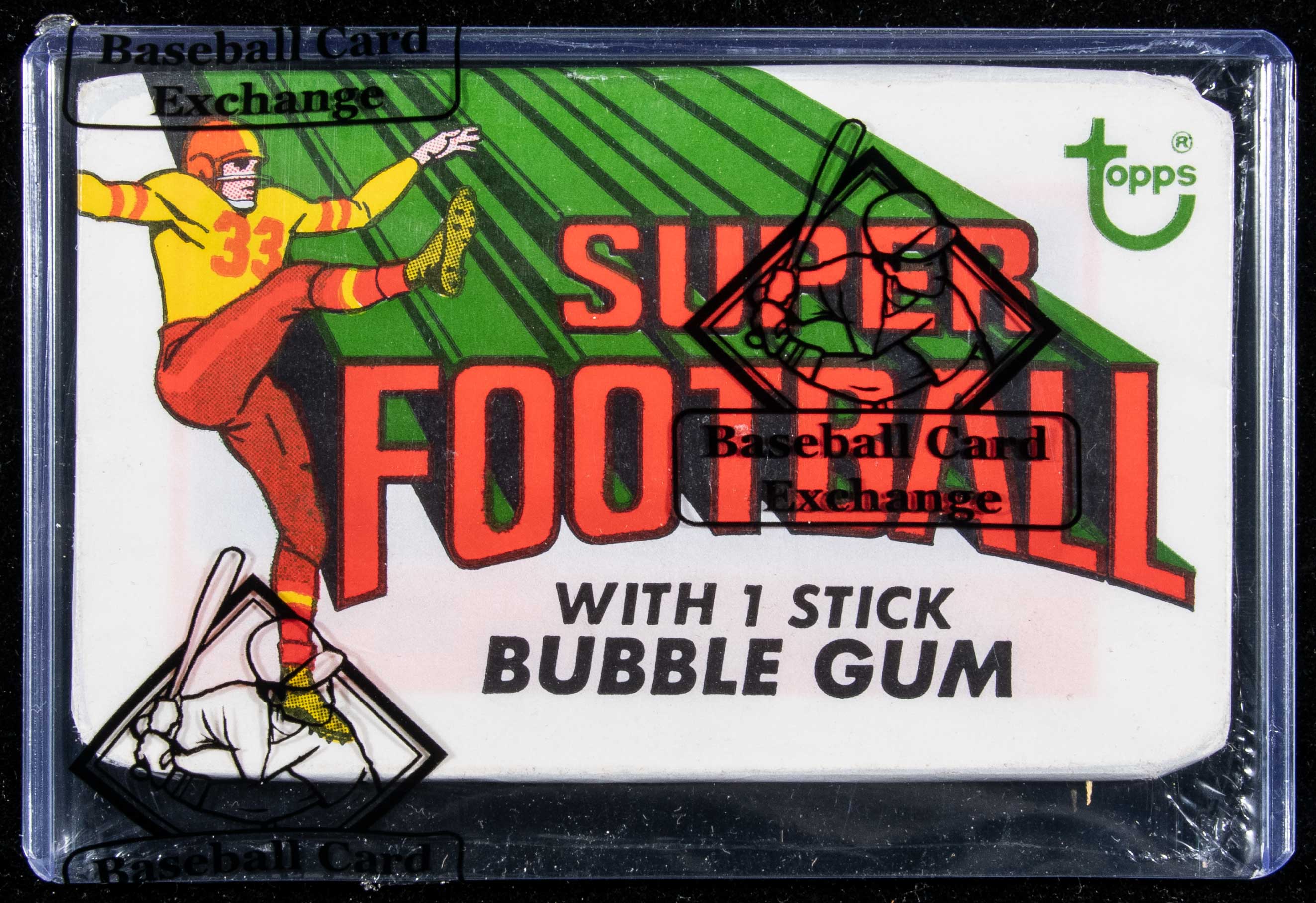 1970 Topps Super Football unopened wax pack | Barnebys
