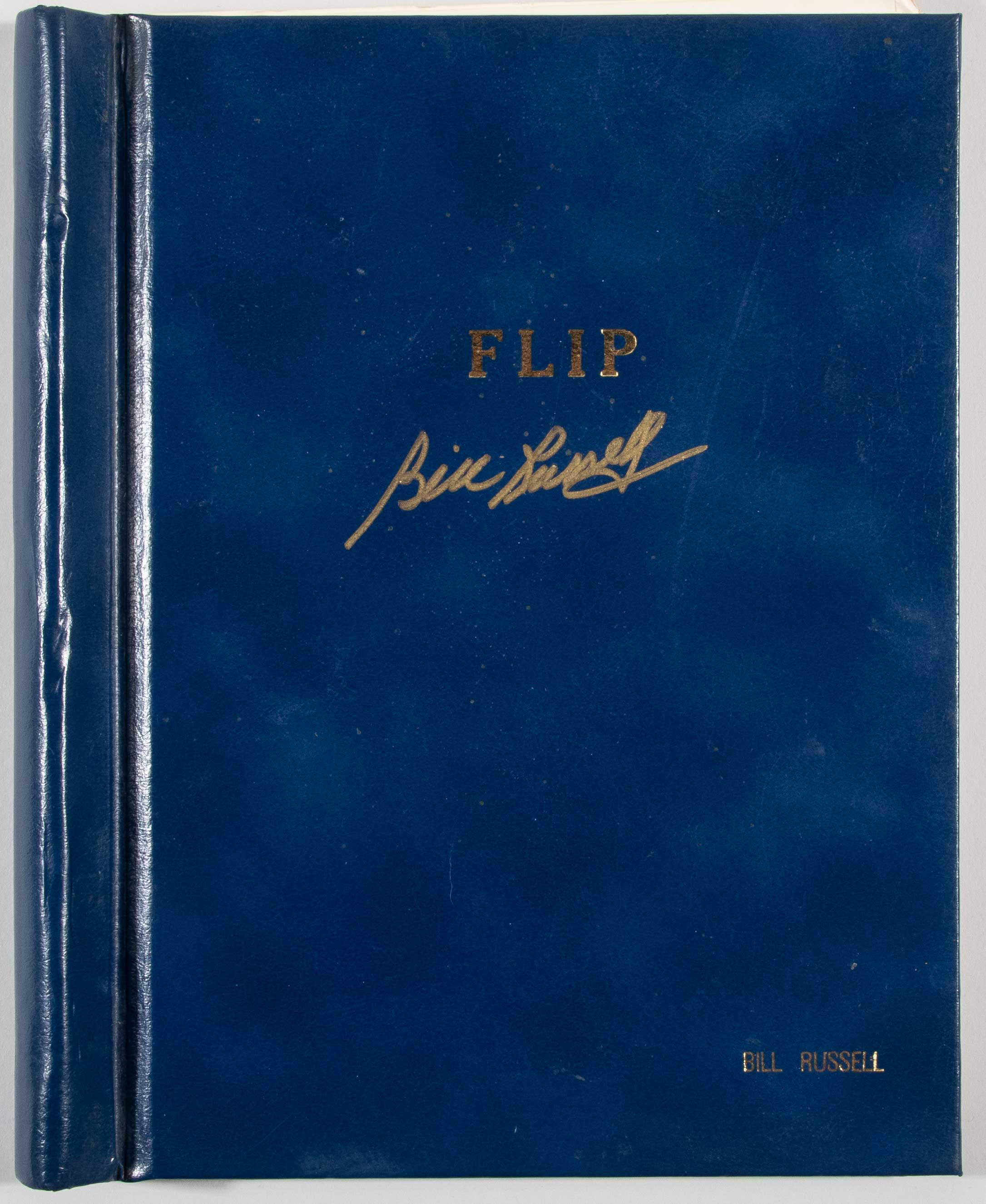 1972 Bill Russell autographed Flip Wilson Show script | Barnebys