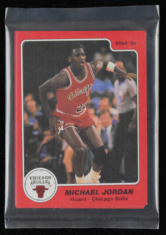 1986 Star Michael Jordan Player Set - Player Collectors Showcase